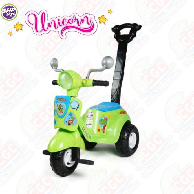 Jual SHP Scooter 609 Mainan Anak Sepeda Roda Tiga Dorong Musik Khusus ...