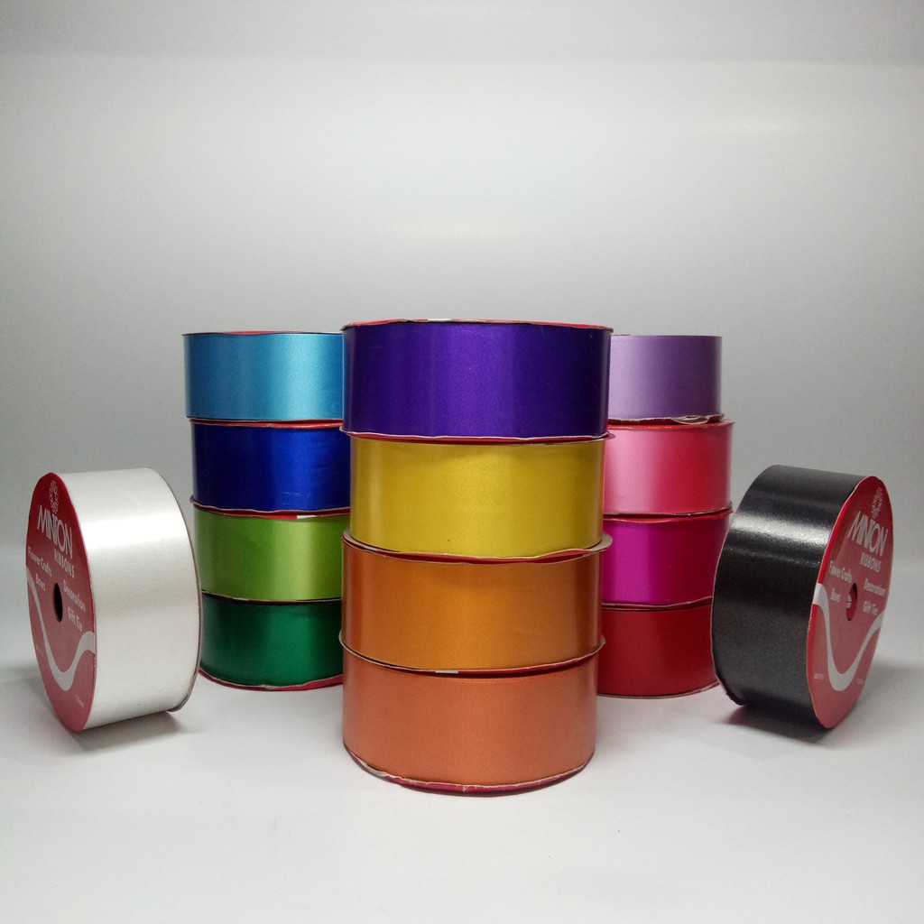 Jual OKB Pita Ribbon Jepang 1,5 inci 1 1/2" inch 4 cm Kertas Plastik ...