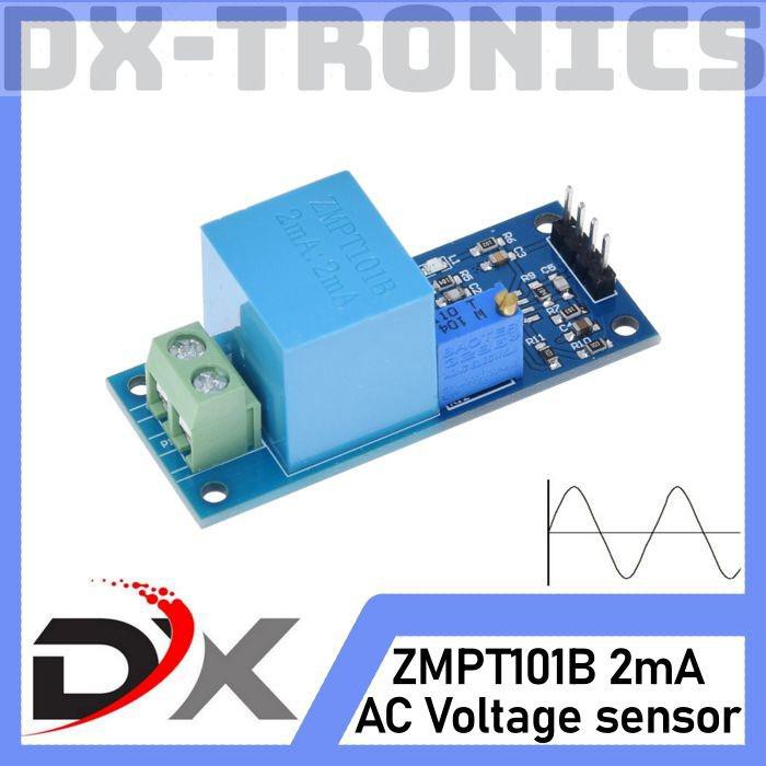 Jual ZMPT101B Single phase AC Voltage Sensor Tegangan Listrik PLN 220V ...