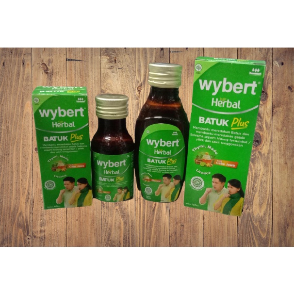 Jual WYBERT HERBAL BATUK SYRUP | Shopee Indonesia