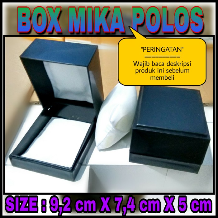 Jual box mika hitam polos | Shopee Indonesia