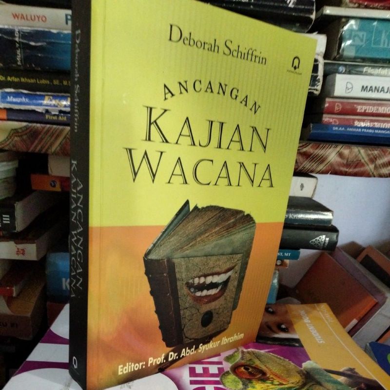 Jual BUKU ANCANGAN KAJIAN WACANA BY DEBORAH SCHIFFRIN | Shopee Indonesia