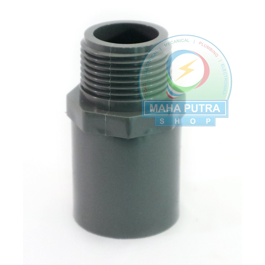 Jual SHOCKET DRAT LUAR SATU INCH 1" AW RUCIKA. SAMBUNGAN PIPA PVC ...