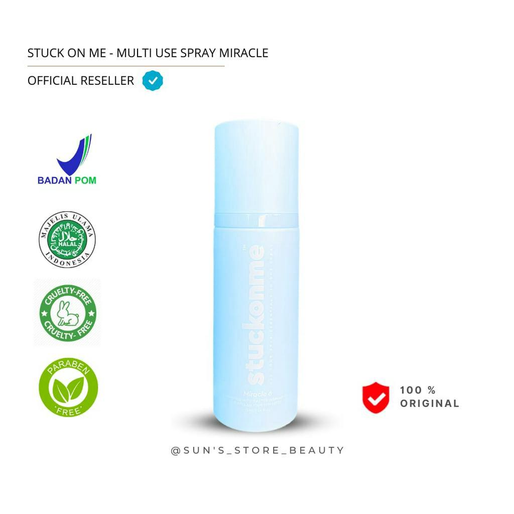 Jual Stuck On Me Multi Use Spray 75ML MIRACLE 6-in-1 | Shopee Indonesia