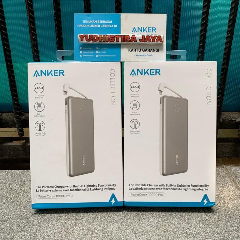 Jual Anker Powercore+ 10000 mAh Pro Lightning Original Anker A1233 | Shopee Indonesia