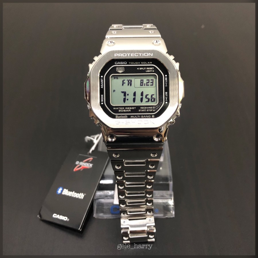 Jual Casio Gshock GMW B5000D-1 Bluetooth Tough Solar | Shopee Indonesia