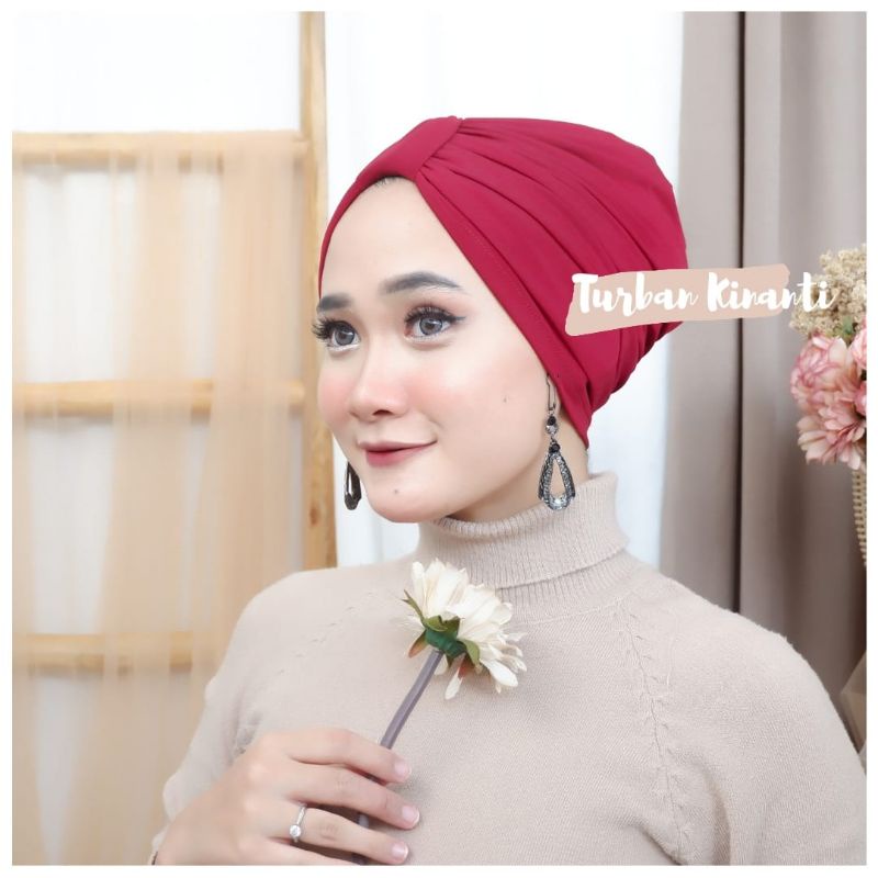 Jual Turban Kinanti - Turban Instan Polos Jersey Korea Premium - Part 1 ...