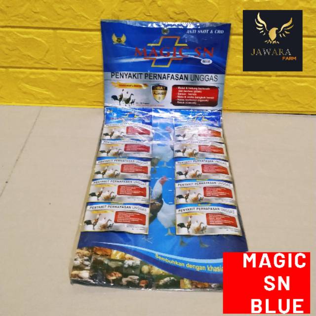 Jual Magic SN Blue - Obat Pernafasan Ayam RENTENGAN | Shopee Indonesia