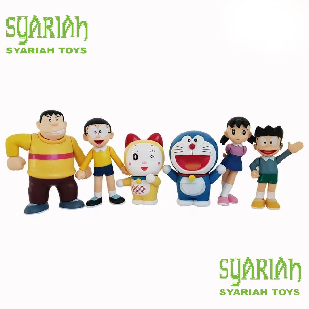 Jual SYARIAH TOYS MAINAN KOLEKSI MINIATUR DORAEMON DORAMI NOBITA GIANT ...