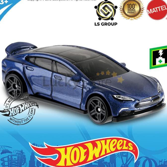 Jual Tesla Model S Biru / Blue - HW Hot Wheels Hotwheels (N 2019 ...