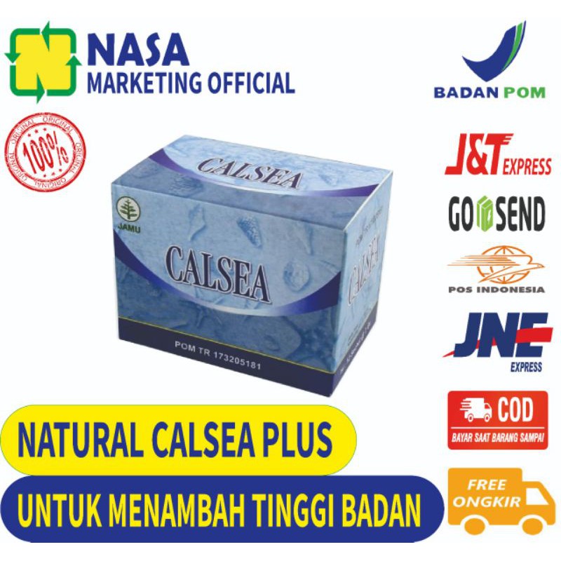 Jual Minuman Sachet Natural Calsea Plus untuk meninggikan badan ...