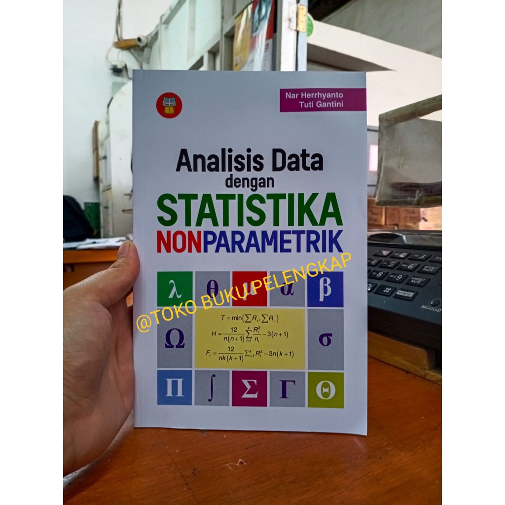 Jual BUKU ANALISIS DATA DENGAN STATISTIKA NONPARAMETRIK / BUKU STATISTIKA | Shopee Indonesia