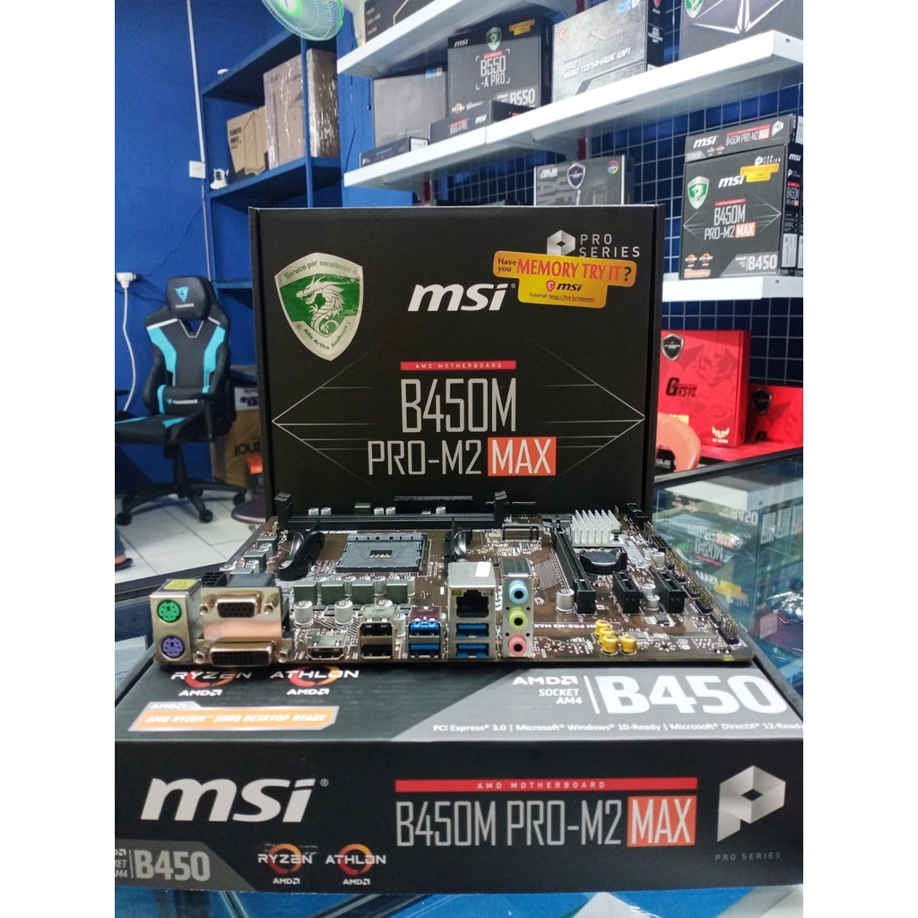Jual msi b450m pro m2 max | Shopee Indonesia
