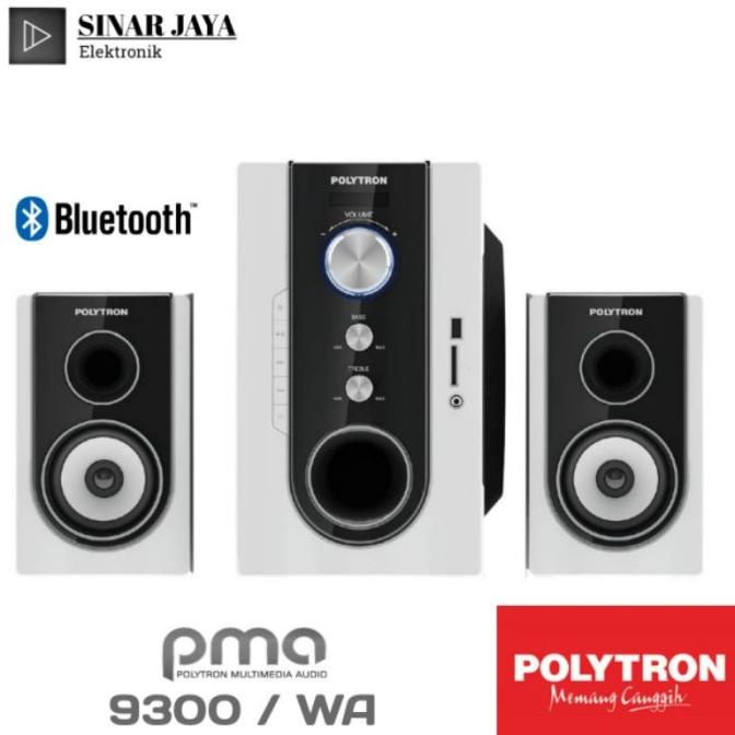 Jual POLYTRON PMA 9300 WA SPEAKER SALON AKTIF BLUETOOTH PORTABLE LAPTOP ...