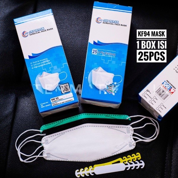 Jual MASKER MEDIS JSP KF94 KN95 SURGICAL MASK MODEL KOREA EVO TERJANGKAU | Shopee Indonesia