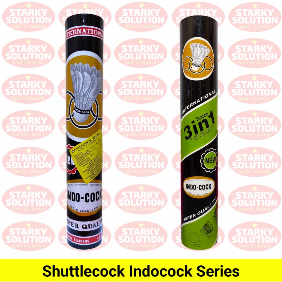Jual Shuttlecock Badminton INDOCOCK Kock Kok Bulutangkis Original ...