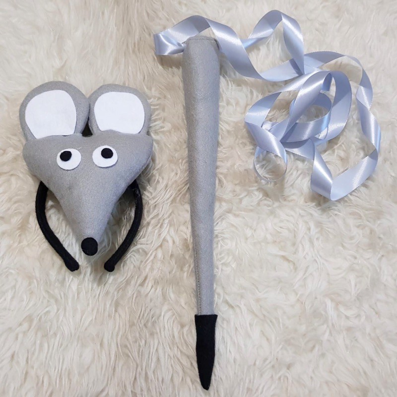 Jual Bando Tikus Kostum Tikus Ekor Mouse Zodiak Tikus Kostum Drama ...