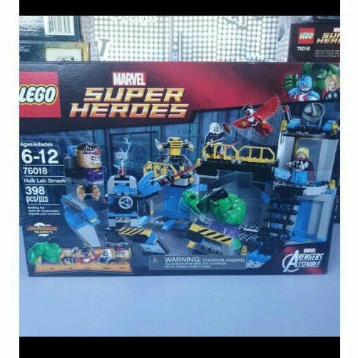Jual LEGO Marvel Avengers Super Heroes Hulk Lab Smash 76018 Lego ...