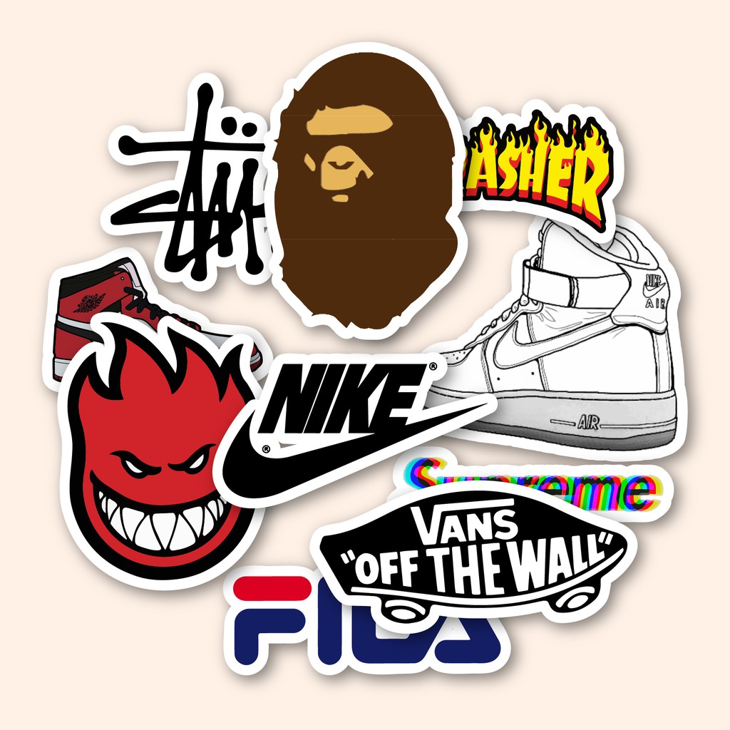 Jual STICKER/STIKER CUTTING AESTHETIC PACK HYPEBEAST LOGO - FOR TUMBLR ...