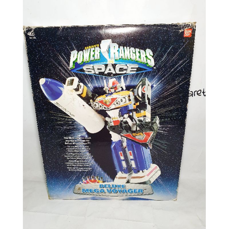 Jual Power Rangers in space deluxe dx mega voyager megazord - Sentai ...