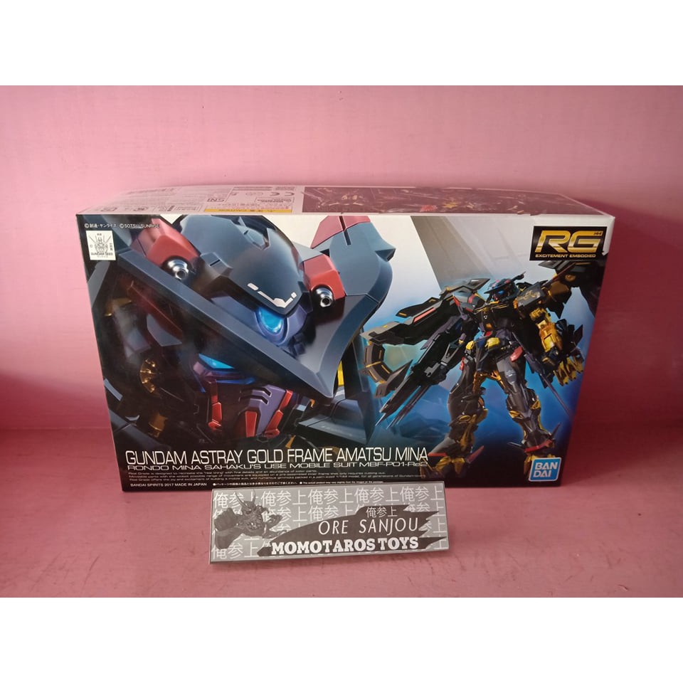 Jual RG Gundam Astray Gold Frame Amastu | Shopee Indonesia