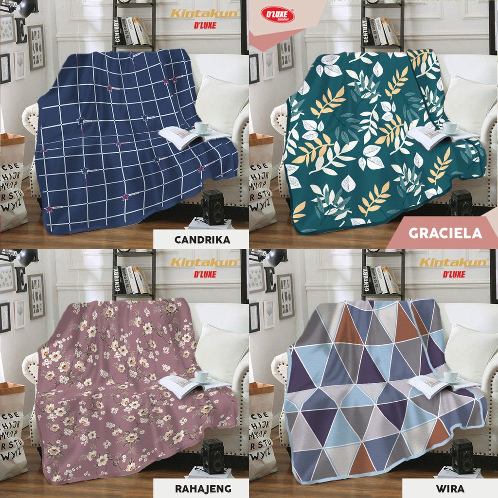 Jual SELIMUT KINTAKUN MICRO FLANNEL BLANKET MOTIF CANDRIKA, GRACIELA ...