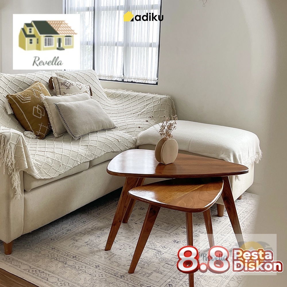 Jual Adiku Rannel Meja Kopi Minimalis - Coffee Table | Shopee Indonesia