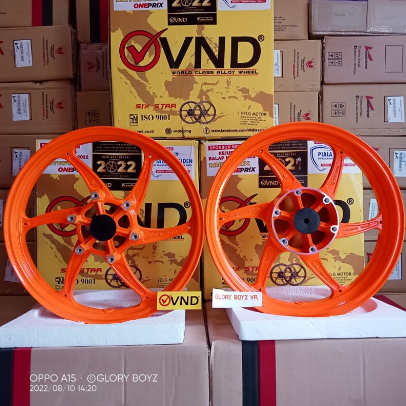 Jual Velg VND Racing Six Star Ninja RR 150 R/SS | Shopee Indonesia