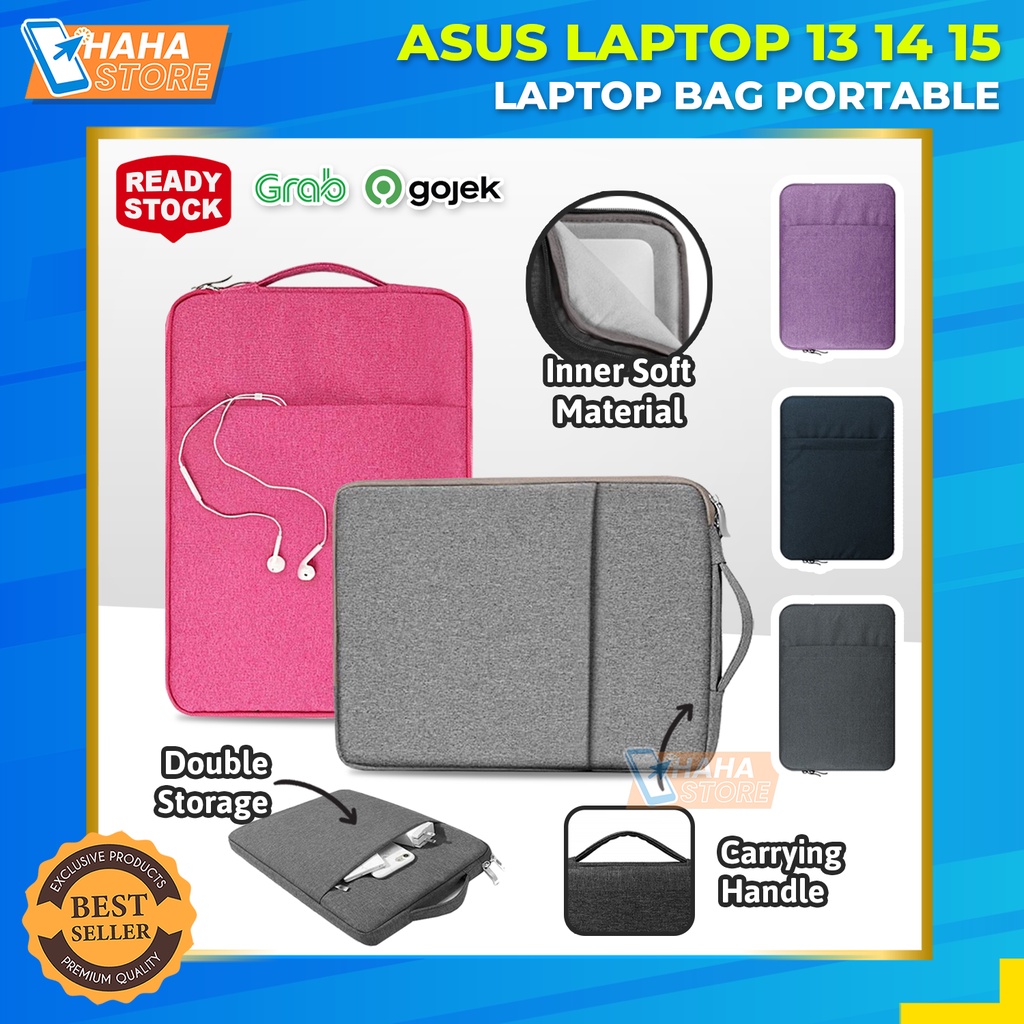 Jual Asus Laptop Vivobook Zenbook 13 14 Tas Laptop Pav Sleeve Bag Soft ...