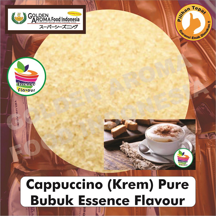 Jual Bubuk Cappucino Pure Efe 1/2 kg Murni Essen Flavour Ekstrak 500 ...