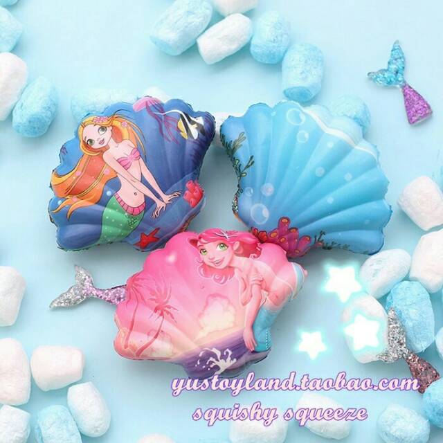 Jual Cute Cartoon Sea Clam Shells Squishy | Shopee Indonesia