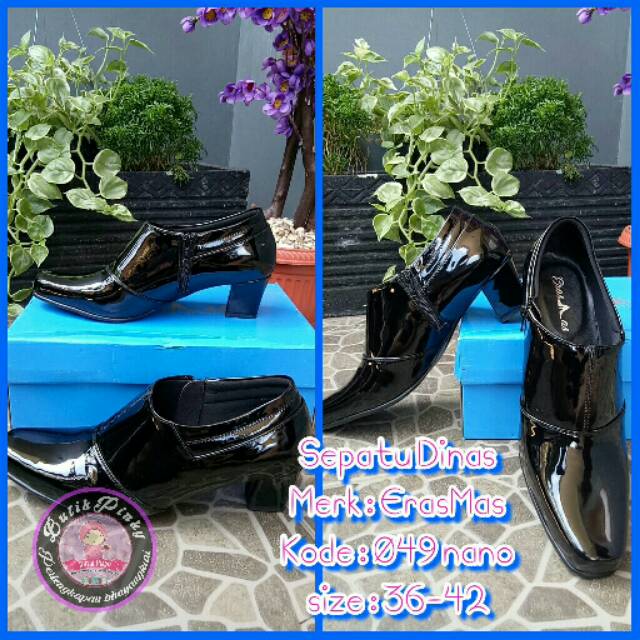 Jual Sepatu pdh / sepatu pdl / sepatu polwan / sepatu bhayangkari ...