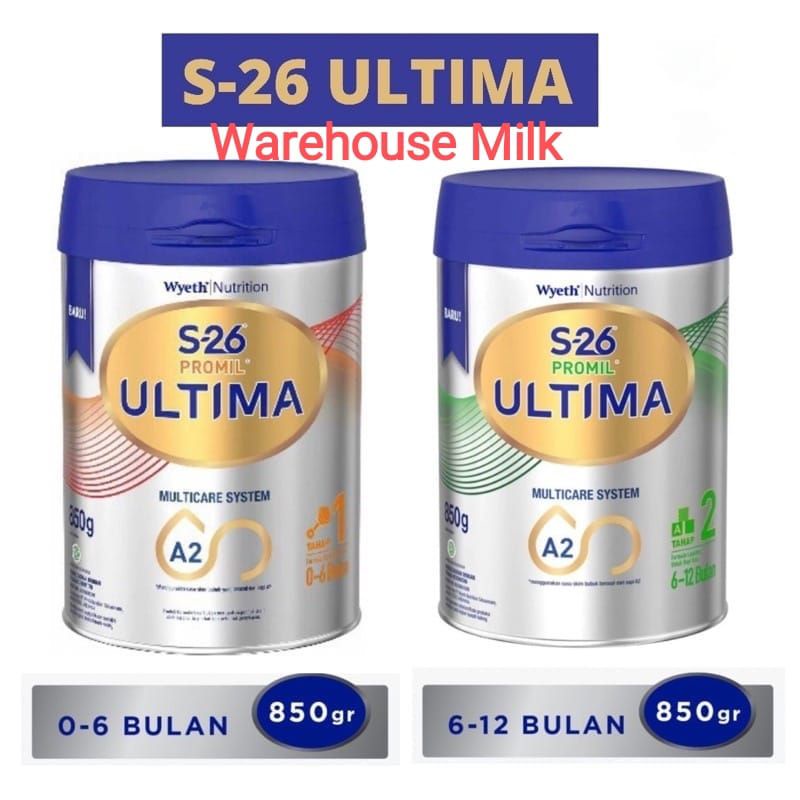 Jual S26 PROMIL ULTIMA TAHAP 1 0-6 bln & TAHAP 2 6-12 bln 850 gr ...