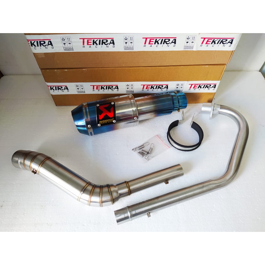 Jual Knalpot Akrapovic GP M1 Lorenzo New Yamaha YZF R15M R15 Vva V4 V3 V2 Old Vixion NVL NVA ...