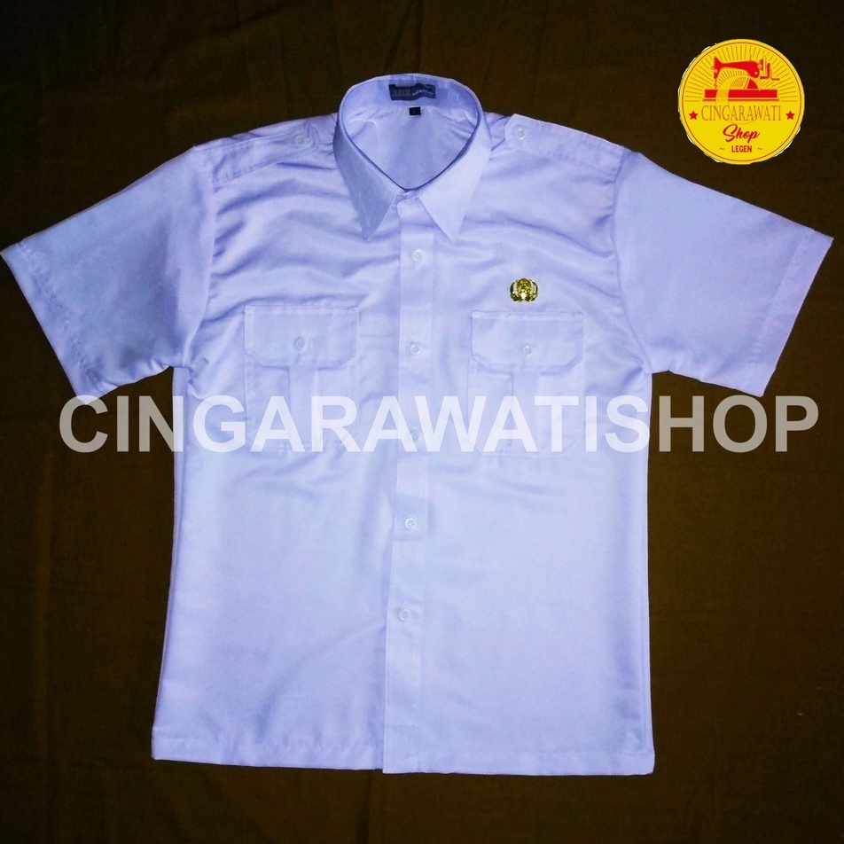 Jual Baju Pns Putih Kemeja Pns/Pemda putih Baju pdh putih Kemeja putih ...