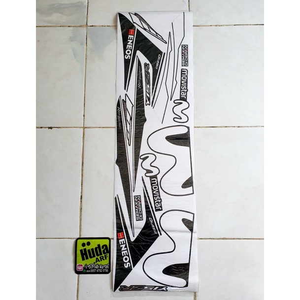 Jual (BISA COD) Striping MX king "Movistar" Stiker Lis Striping Y15ZR ...