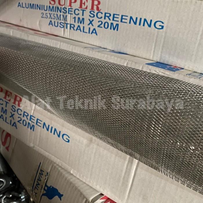 Jual Kawat Parabola Aluminium 2,5 X 5 Mm 1 X 20 Meter Jaring Kawat ...