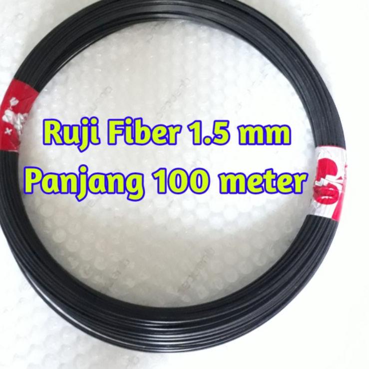 Jual LANGSUNG ATC.. RUJI FIBER 1.5MM panjang 100metr (bukan kulitan ...