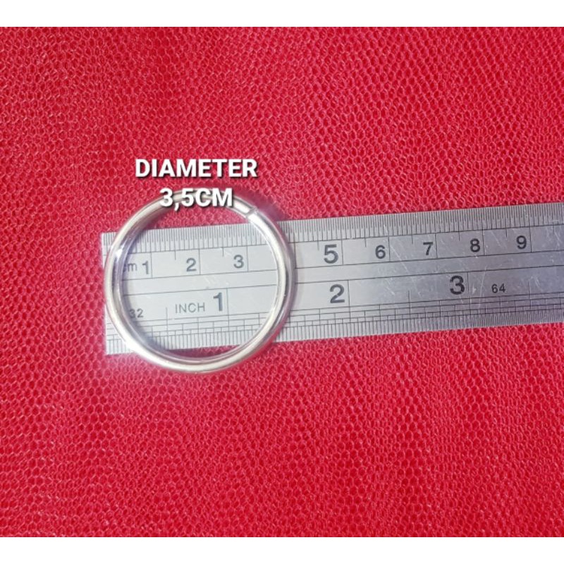 Jual RING BULAT DLL STAINLESS TEBAL & KUAT HARGA PER LUSIN | Shopee ...