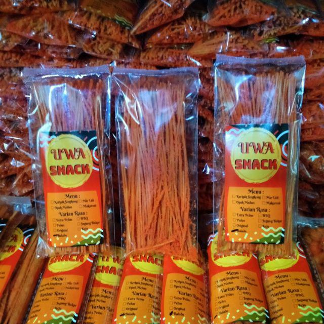 Jual Mie Lidi Kemasan 40Gram Uwa Snack | Shopee Indonesia