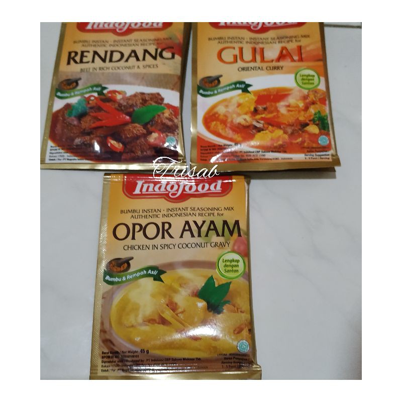 Jual INDOFOOD racik rendang, gulai, kare | Shopee Indonesia
