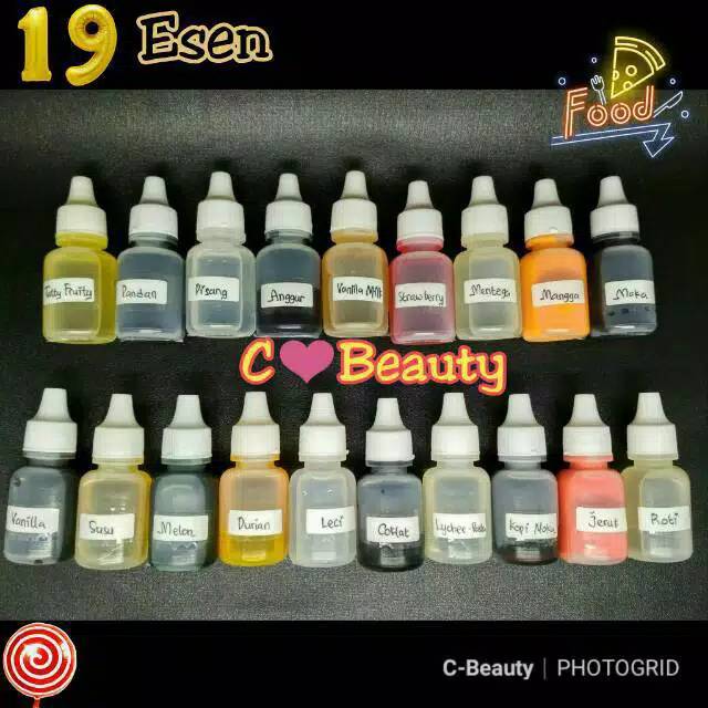 Jual (10gr) Esence / Essence dan Pasta - Esen Food Grade, Halal ...