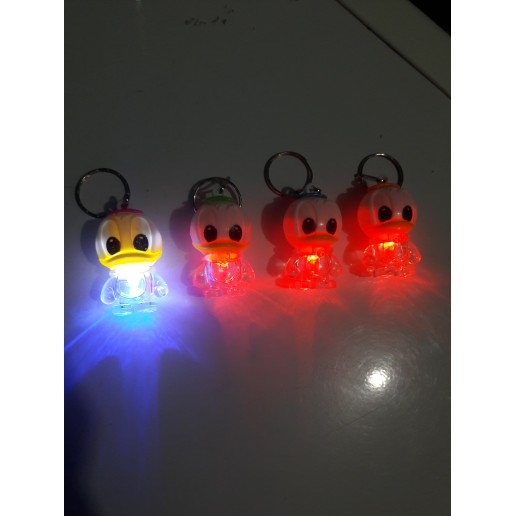 Jual Gantungan Kunci Bebek Donald Bebek [FREE BATERAI] | Shopee Indonesia