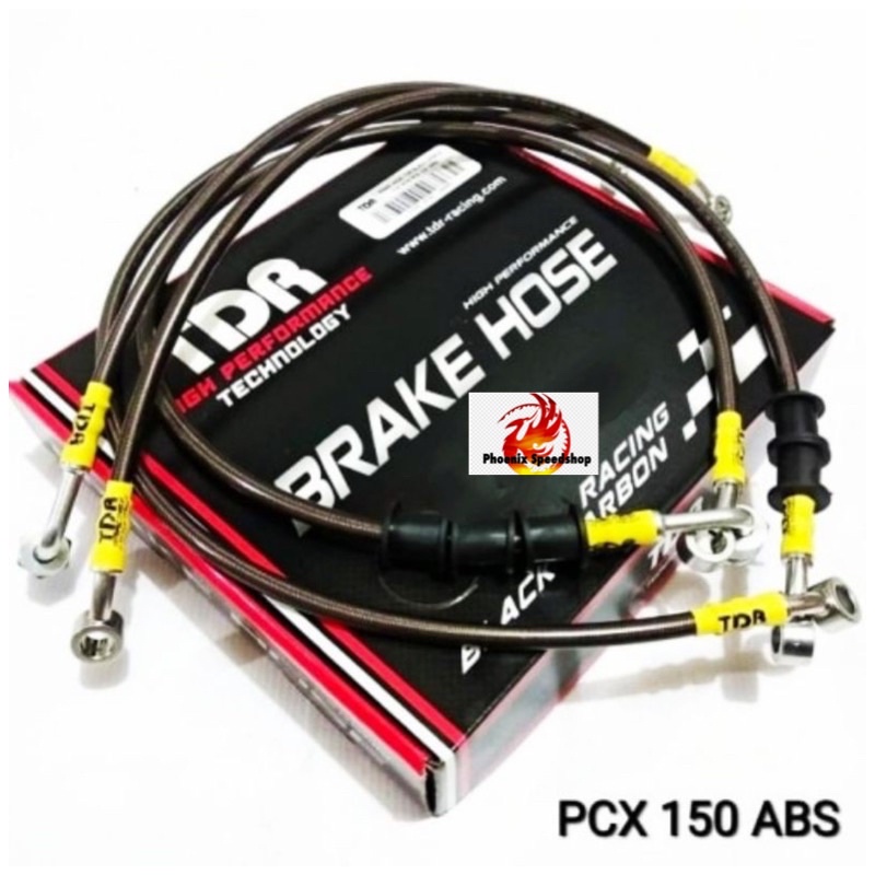 Jual Selang Rem TDR New PCX ADV 150/160 ABS ,New PCX ADV 150/160 CBS Black Carbon Silver ...