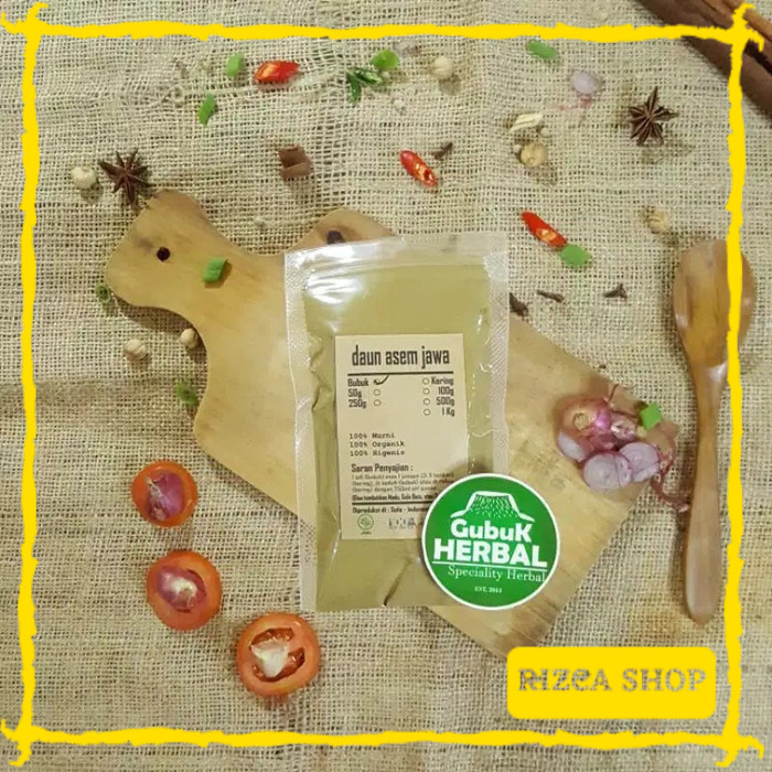 Jual DAUN ASAM JAWA BUBUK 100 GRAM - Tamarindus Indic - MURNI - JSR RIZ ...