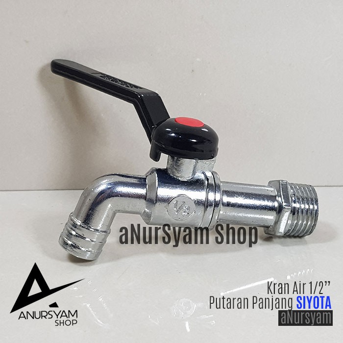 Jual Kran Air 1/2" SIYOTA / Keran Air Besi 1/2 Inch Putaran Panjang SIYOTA | Shopee Indonesia