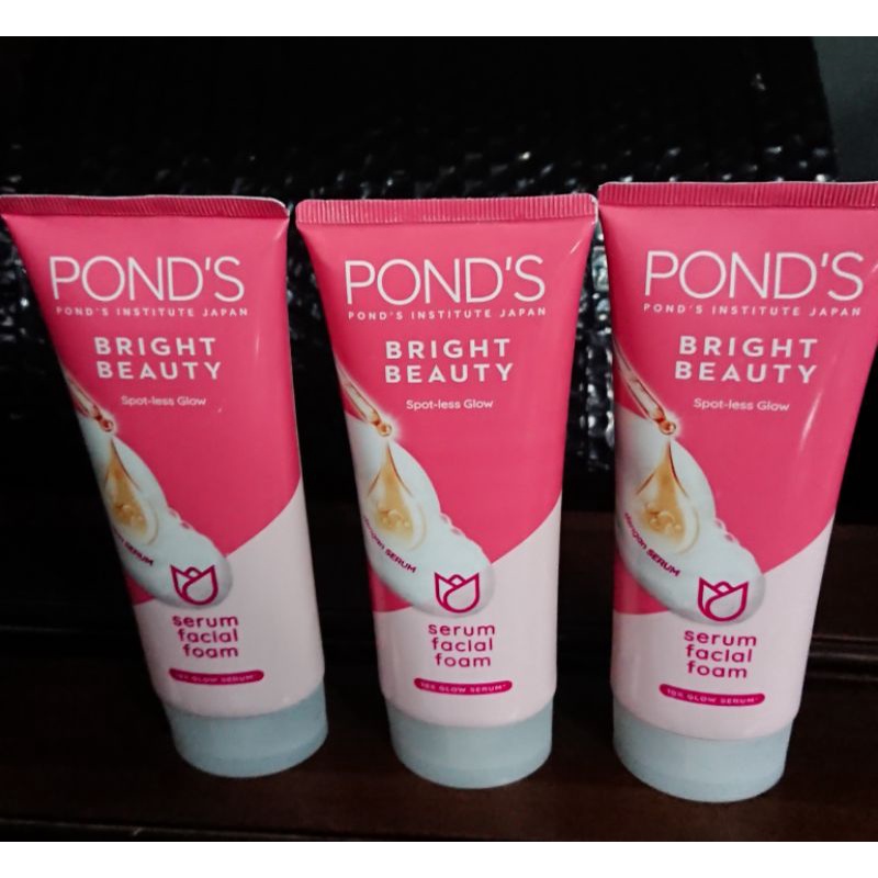 Jual ponds facial foam sabun pencuci muka white beauty (bright miracle ...