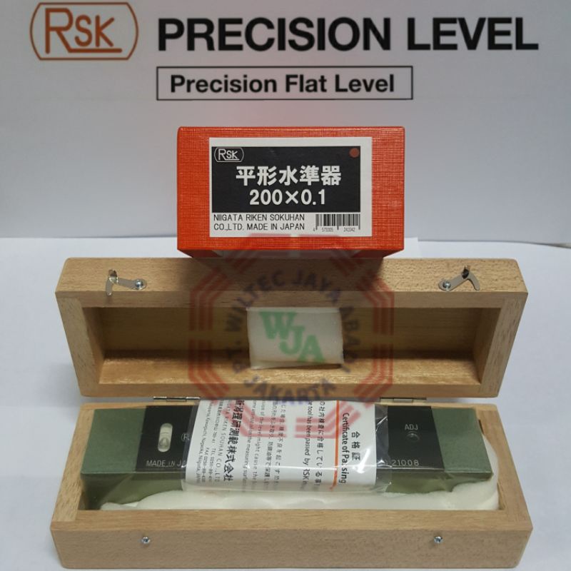Jual Waterpass Precision Flat Level 200mm x 0.1 (8") RSK Japan | Shopee ...