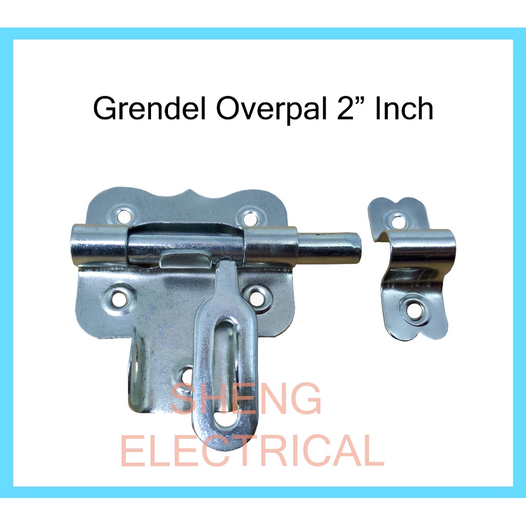 Jual Grendel Overpal 2" Inci In Gembok Slot Pengaman Pintu Jendela ...
