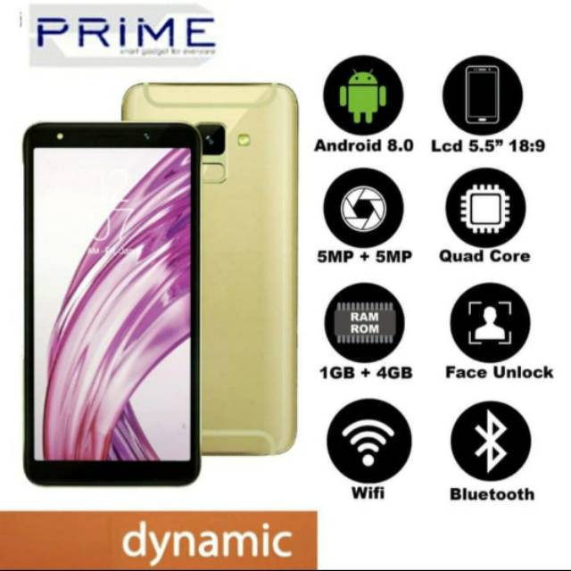 Jual PRIME P1 DYNAMIC - ANDROID 5.5 INCH 1GB FULLVIEW RESMI | Shopee ...